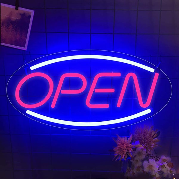 Lighted Open Sign - Etsy