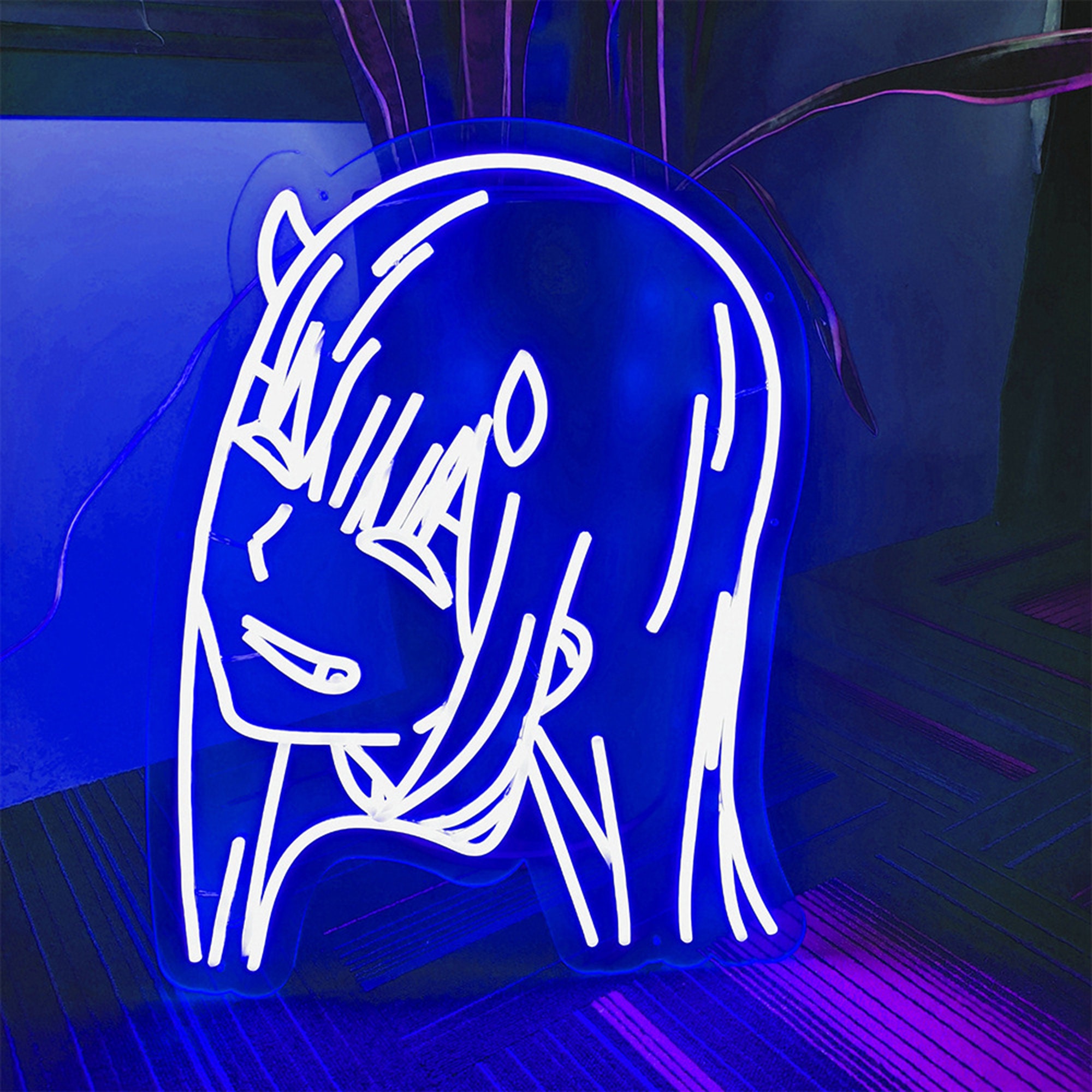 Zero Two Neon Sign Anime Neon Signs Custom LED Neon Light - Etsy UK