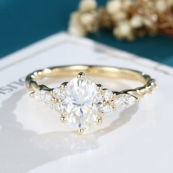 Twisted Band Engagement Ring - Etsy