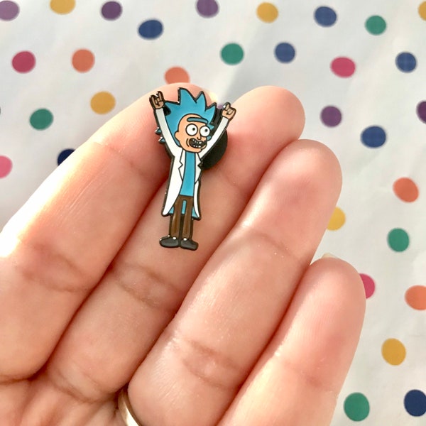 Rick and Morty Pin - Etsy