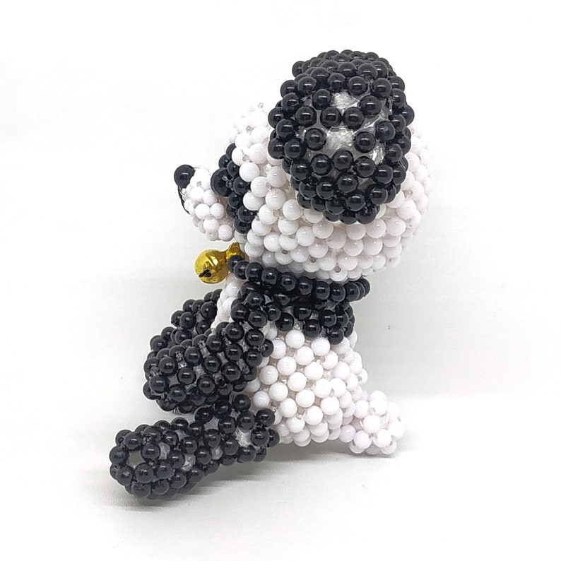 Beading Tutorial Pattern: Teddy Bear Panda - Etsy