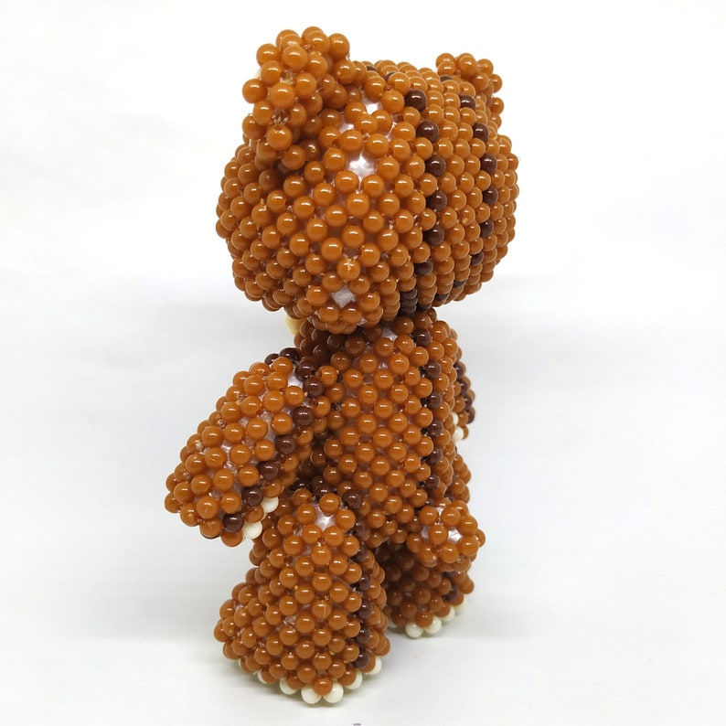Beading Tutorial Pattern: Teddy Bear - Etsy