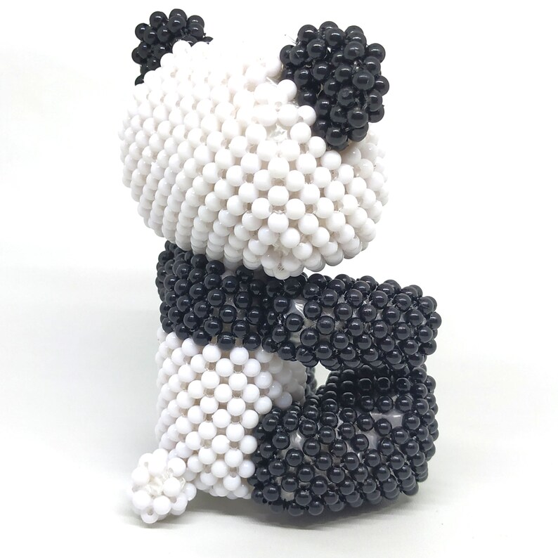 Beading Tutorial Pattern : Panda Type 2 - Etsy