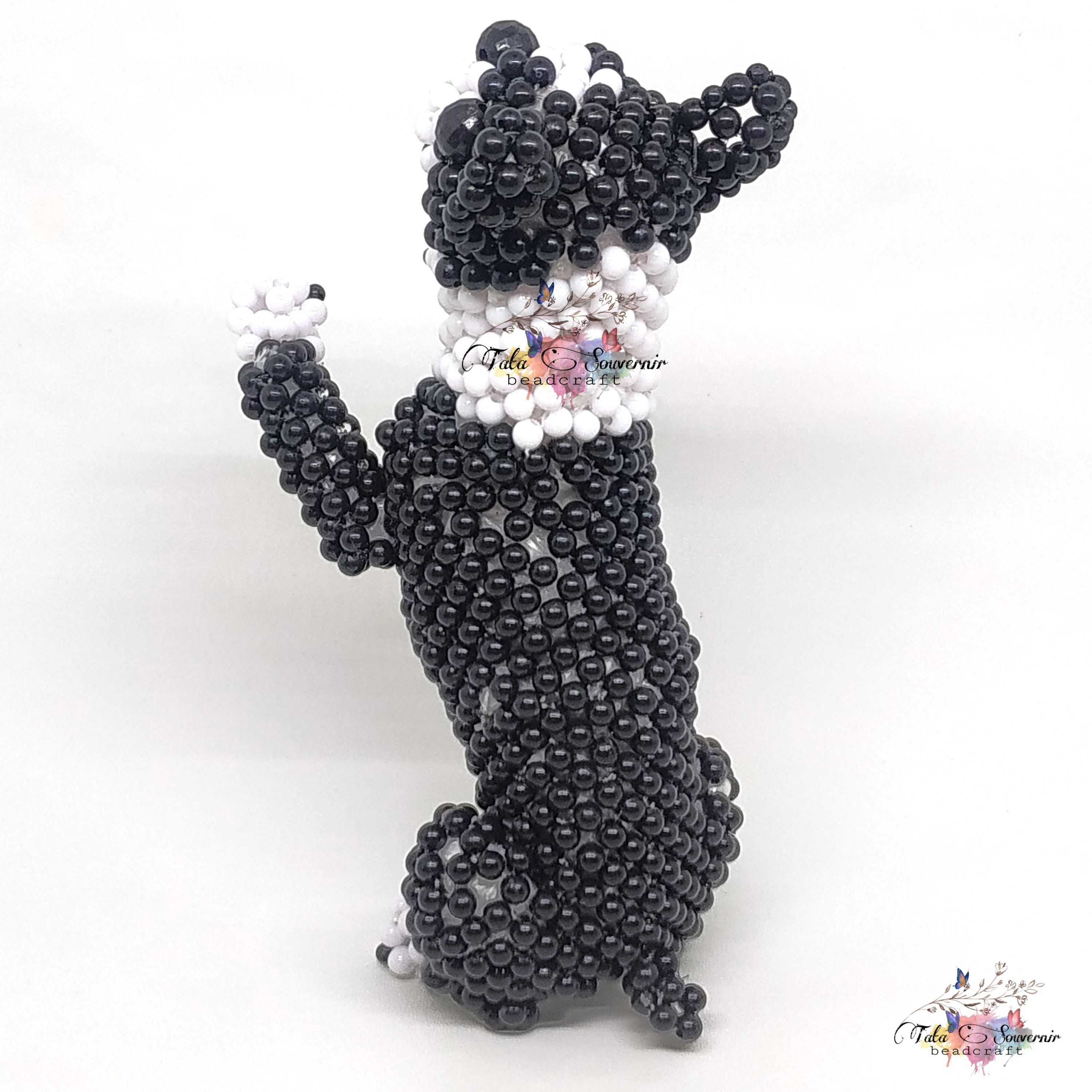 Beading Tutorial Pattern: Boston Terrier Type 4 - Etsy