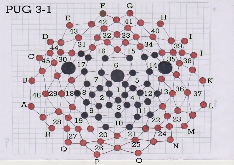 Pug Type 3 Beading PDF Pattern - Etsy