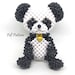 Beading Tutorial Pattern: Teddy Bear Panda - Etsy