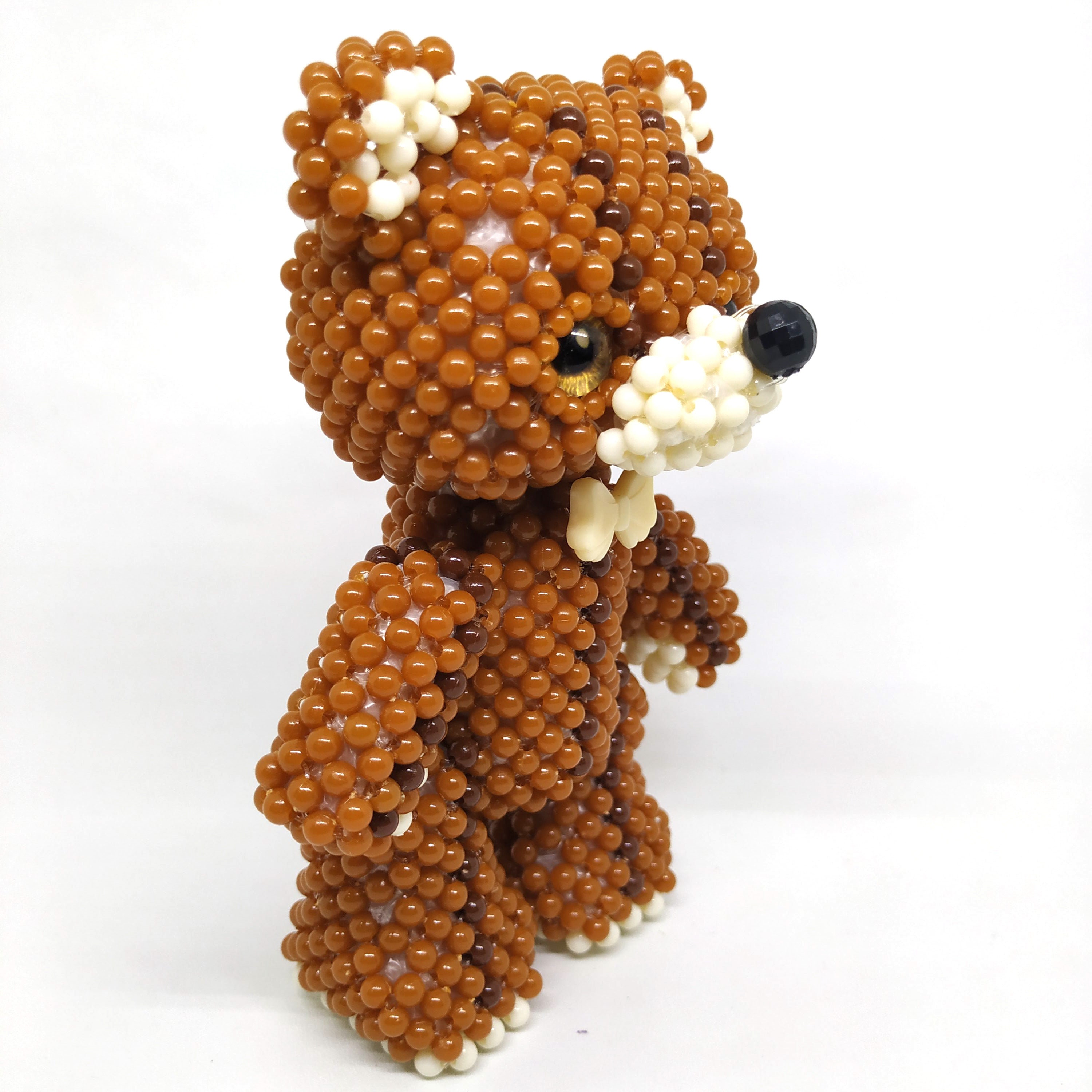 Beading Tutorial Pattern: Teddy Bear - Etsy
