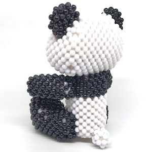 Beading Tutorial Pattern : Panda Type 2 - Etsy