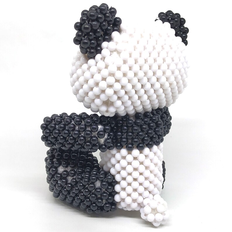 Beading Tutorial Pattern : Panda Type 2 - Etsy