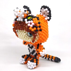 Beading Tutorial Pattern : Tiger , Costume Doll - Etsy