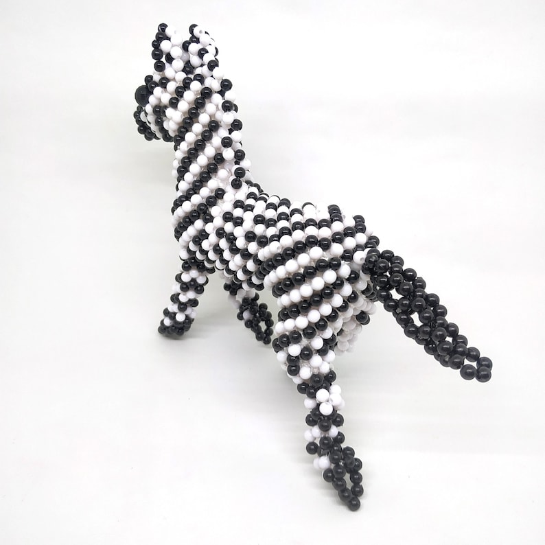 Beading Tutorial Pattern : Zebra - Etsy