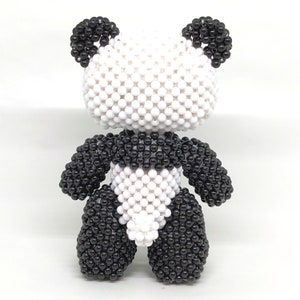 Beading Tutorial Pattern : Panda Type 1 - Etsy UK