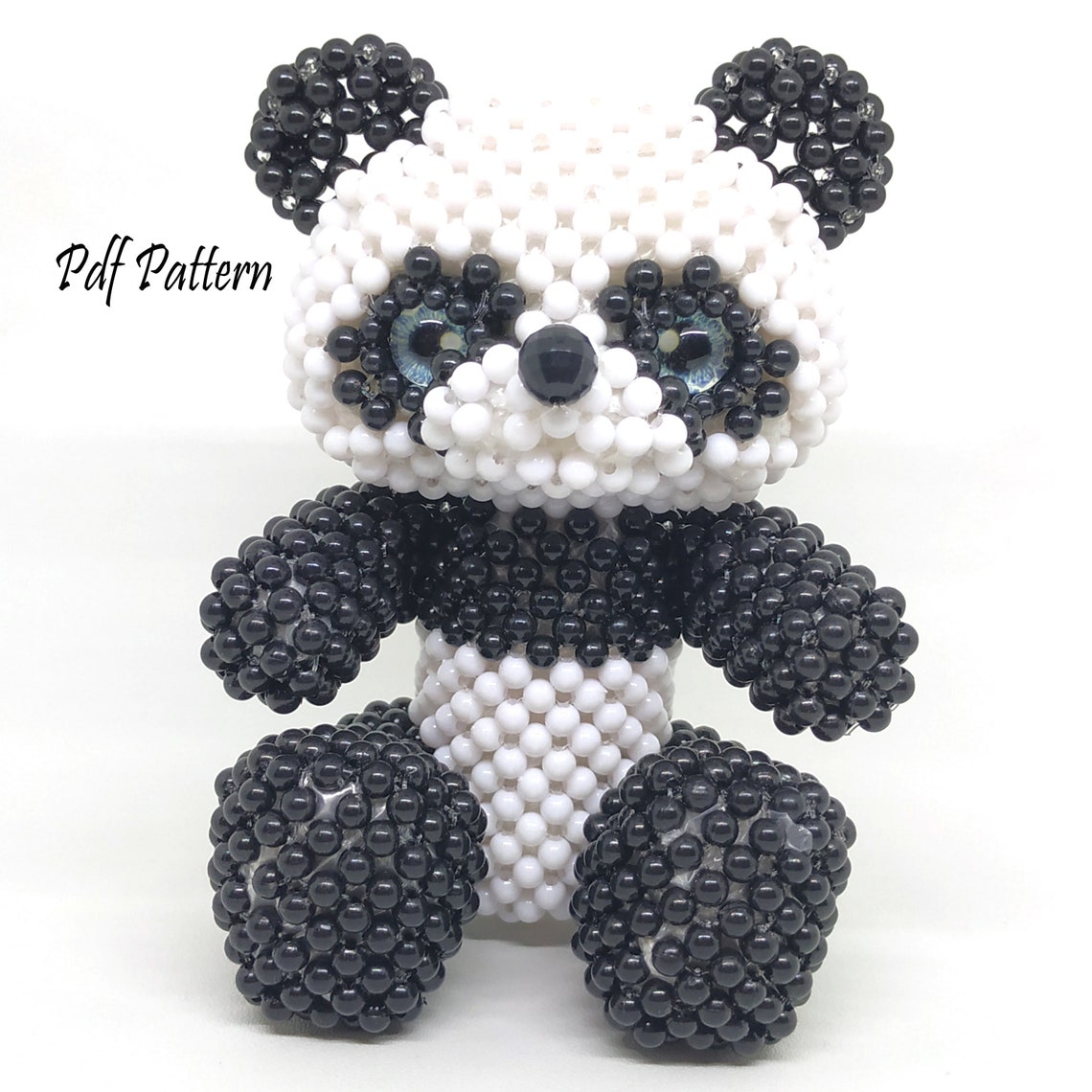 Beading Tutorial Pattern : Panda Type 2 - Etsy