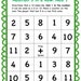 Addition and Subtraction 5 in a Row Math Fact Games - Etsy