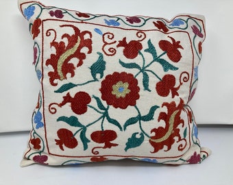 Hand Embroidered Pillow - Etsy