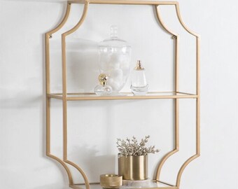 Gold Shelf Decor - Etsy