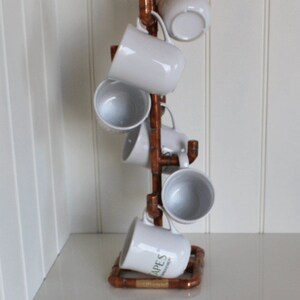Copper-pipe Mug Tree - Etsy UK