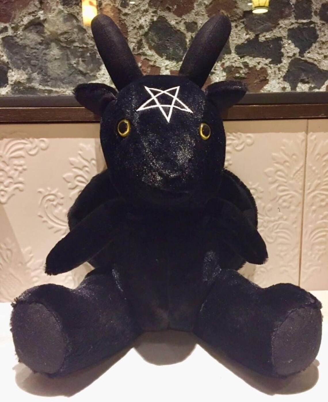 Baphomet Plush Baphy Plushie - Etsy
