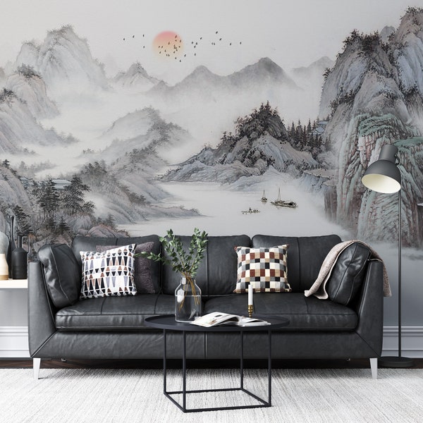 Chinese Wall Mural - Etsy