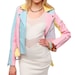 Women Leather Jacket/new Colourful Stylish Jacket for - Etsy