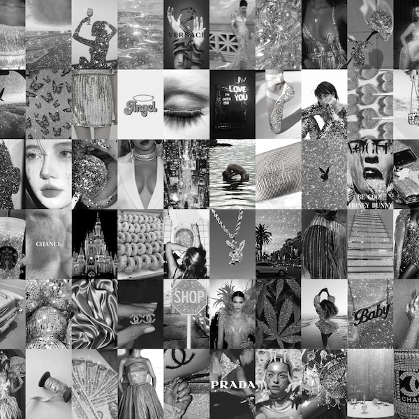 Silver Collage - Etsy