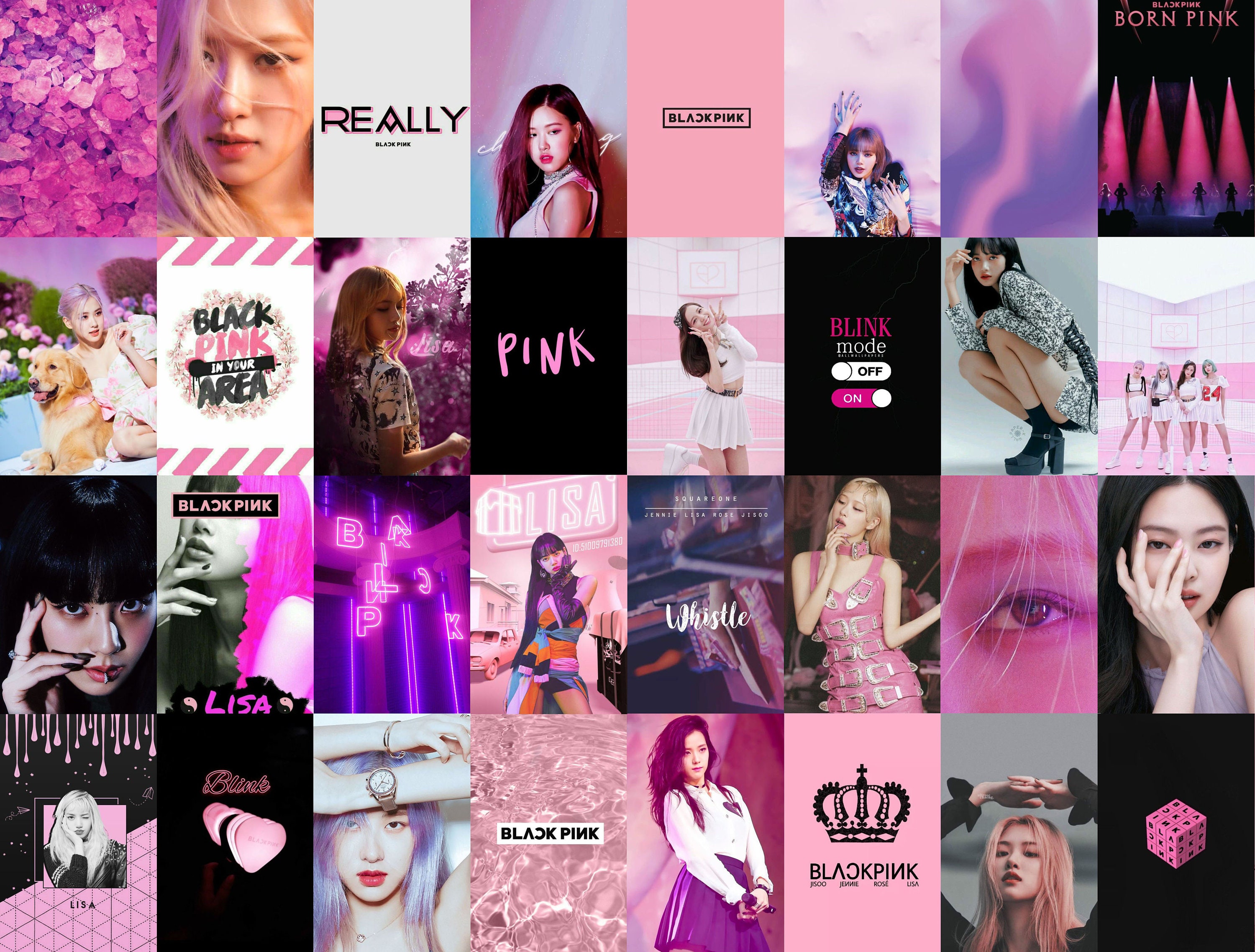 Blackpink Collage Kit 120 PCS Kpop Wall Collage Kit - Etsy Australia