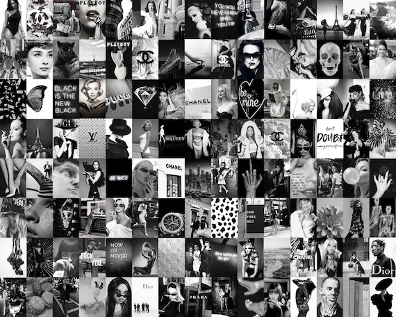 Black And White Music Collage