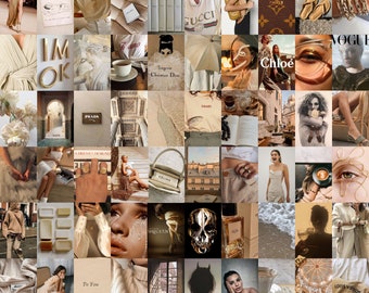 Photo Collage Kit Beige/neutral Aesthetic DIGITAL set of - Etsy Canada