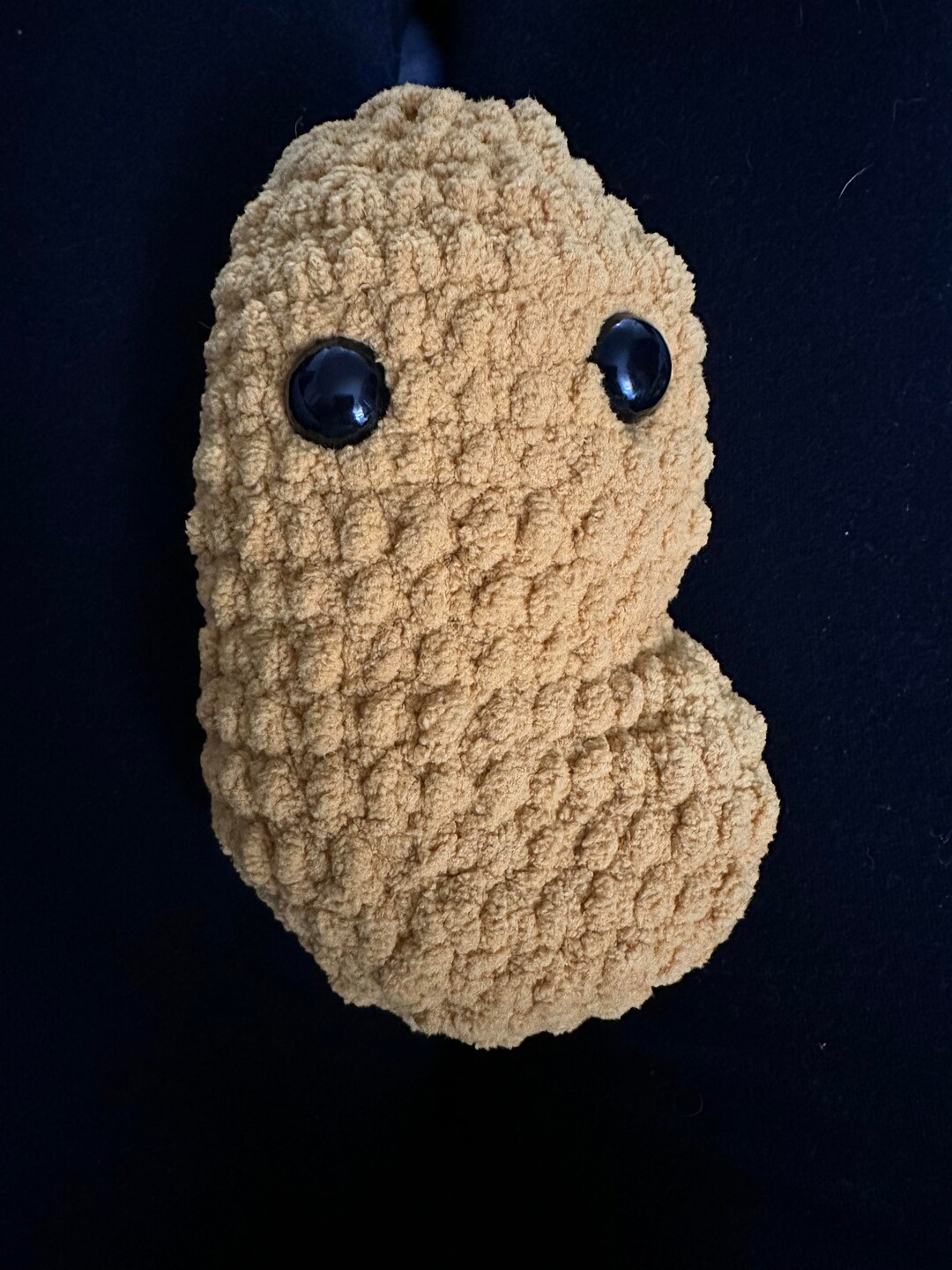 Crochet Amigurumi Chicken Nugget Plushie Chicken Nug Stuffy - Etsy