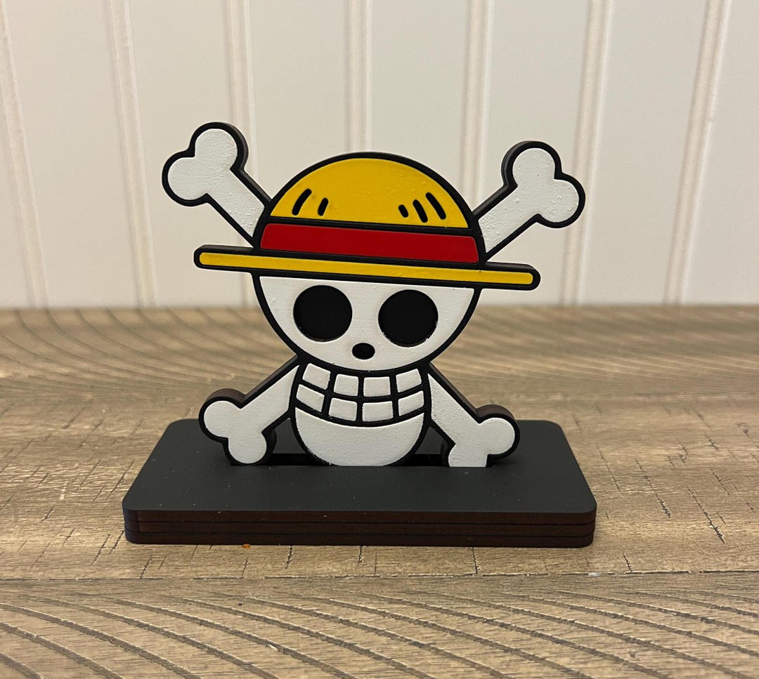Anime Wood Sign, One Piece Sign, Anime Décor, Custom Wood Sign, Jolly ...
