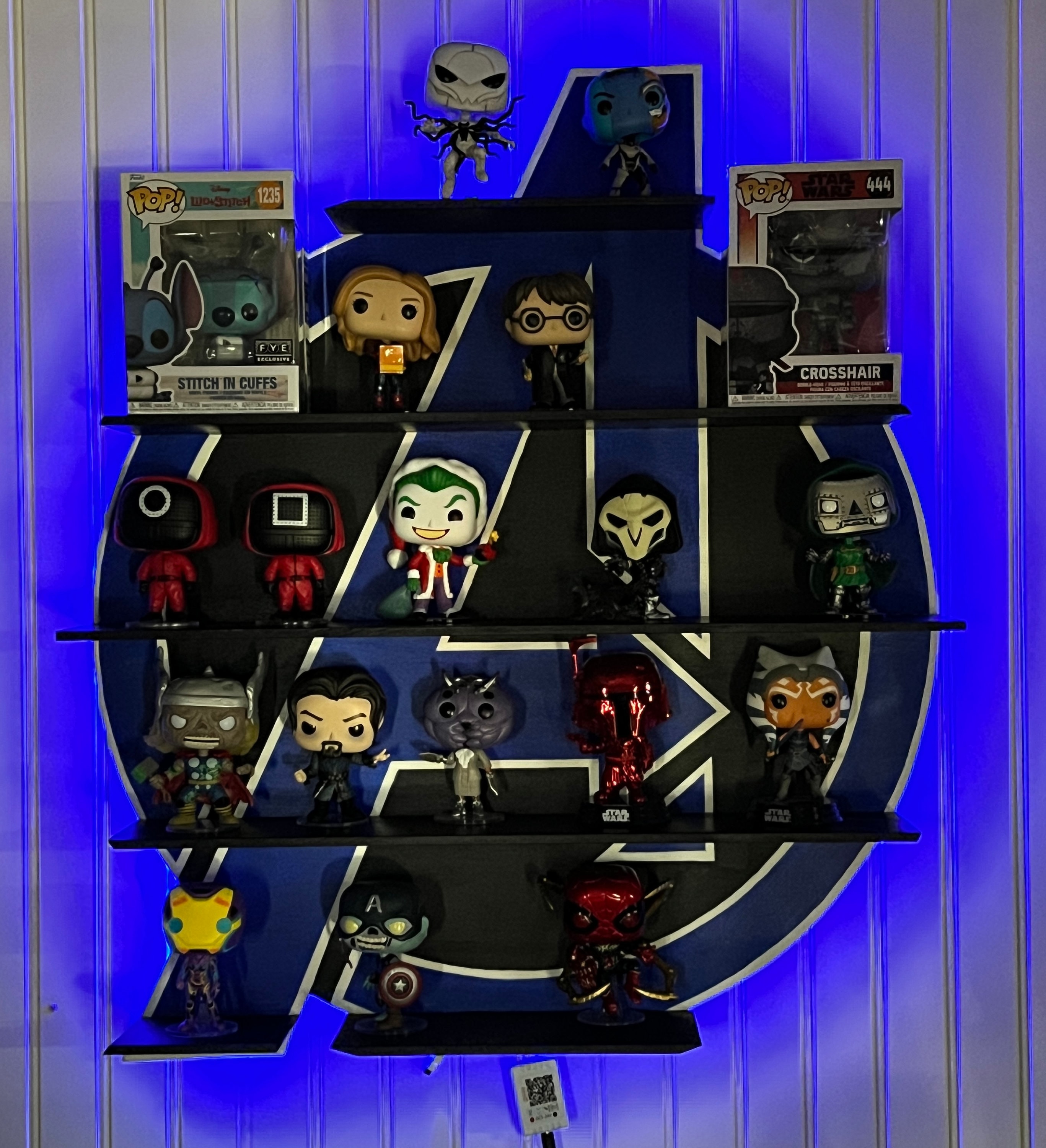 Avengers Funko Pop Shelves Marvel Display Avengers Display - Etsy