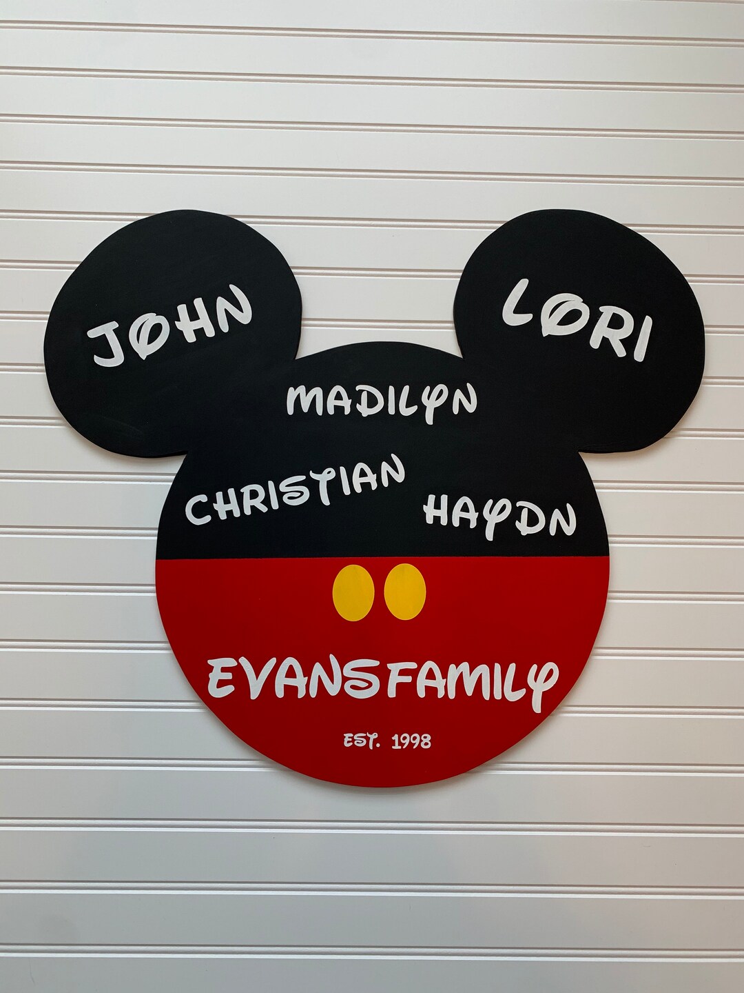 Mickey Mouse Home Decor, Mickey Mouse Decor, Mickey Mouse Family, Wall ...