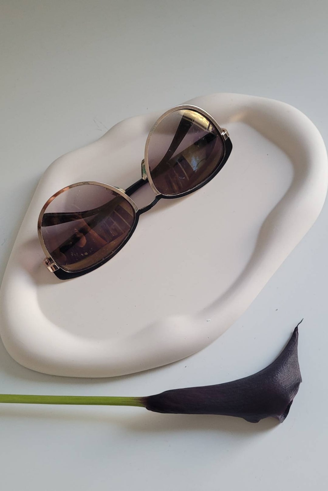 Irregular Round and Oval Cloud Trays Jesmonite Tray - Etsy