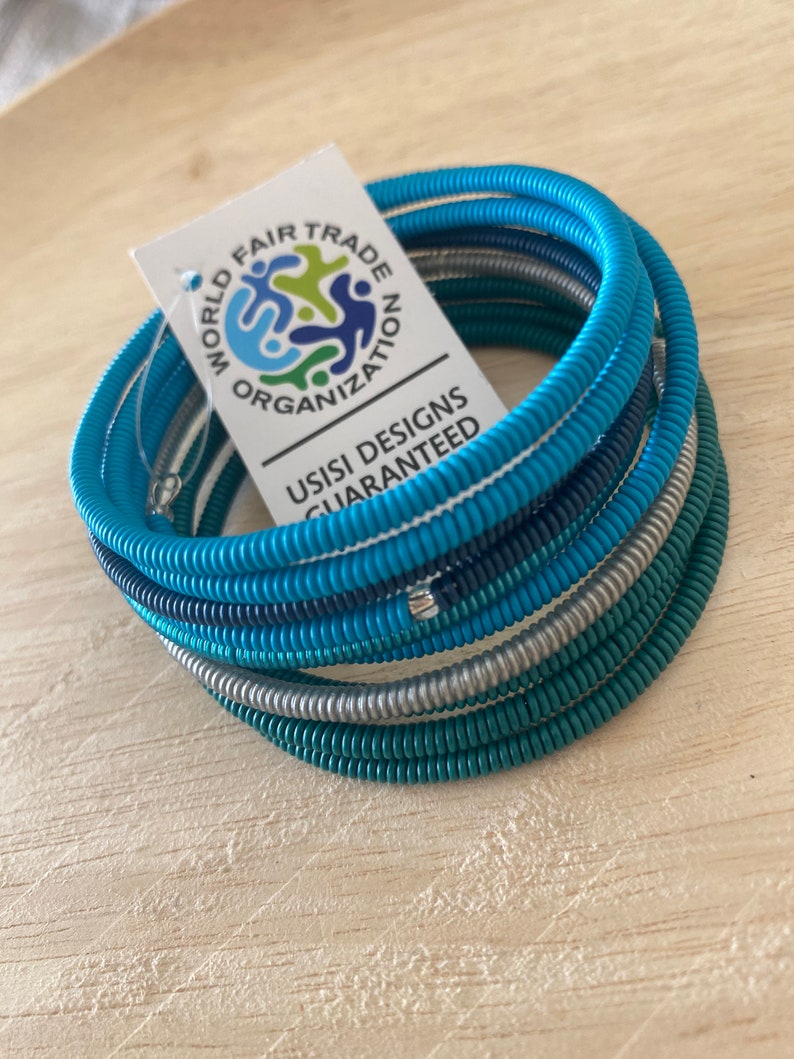 Swamp Lake Phone Wire Bracelet - Etsy