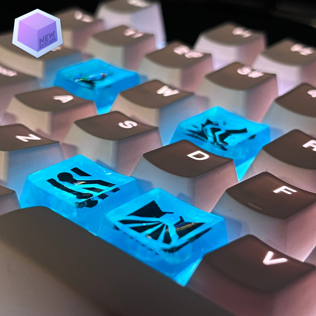 Artisan Neon Set Keycaps - Valorant Keycaps - Agent Abilities - OEM ...