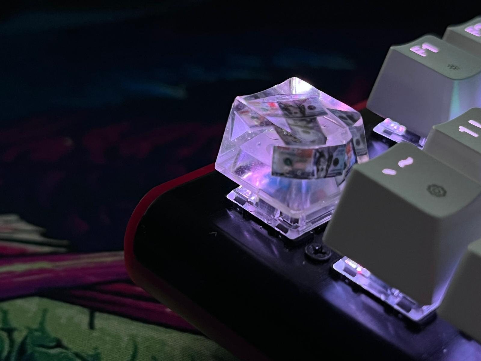 Artisan Keycaps Dollar Keycaps , Gift for Boyfriend ,keycap Set for ...