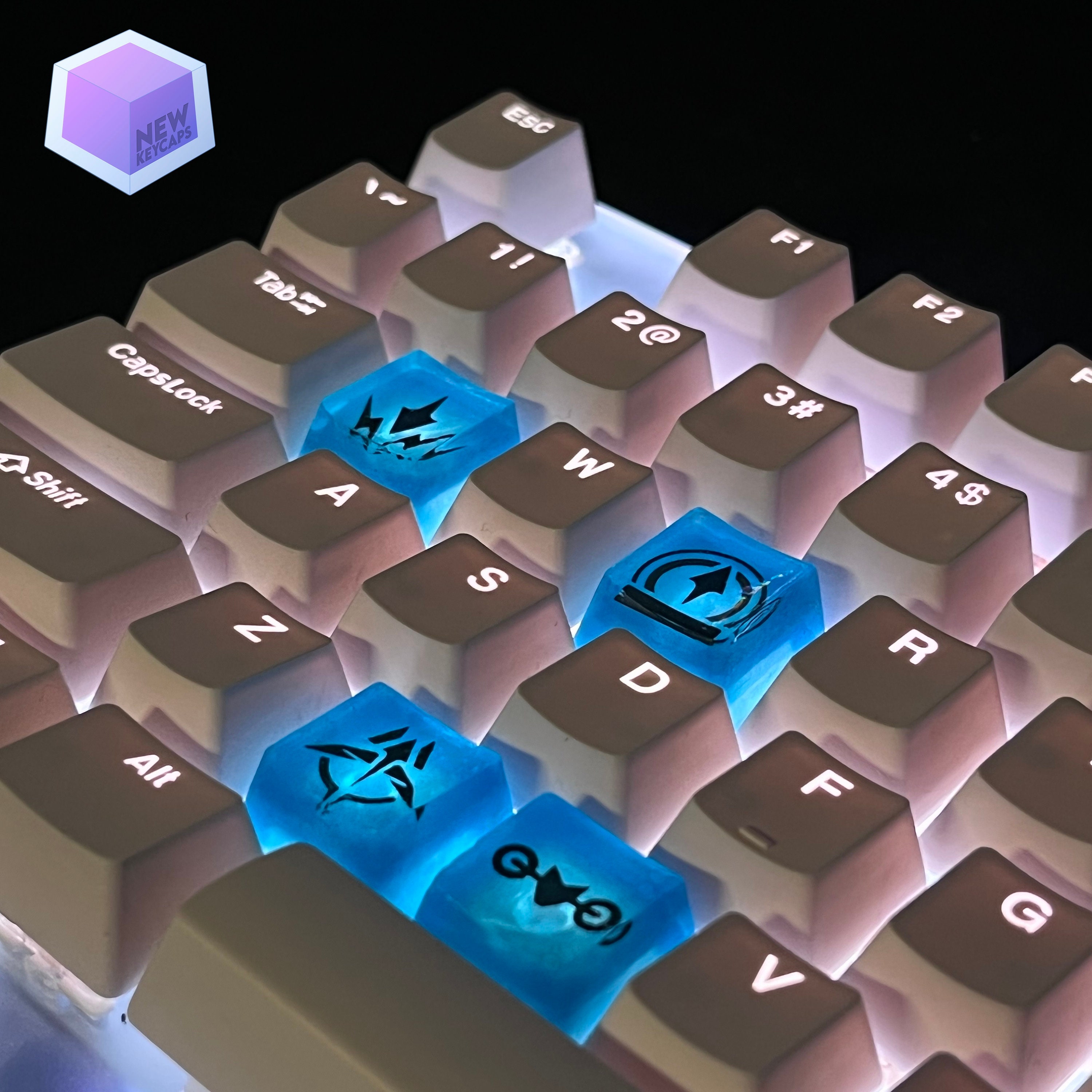 Artisan Sova Set Keycaps Valorant Keycaps Agent Abilities OEM Profile ...