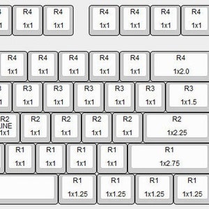 Black and Purple Spacebar Keycap, Space Bar Keycap, Black and Purple ...