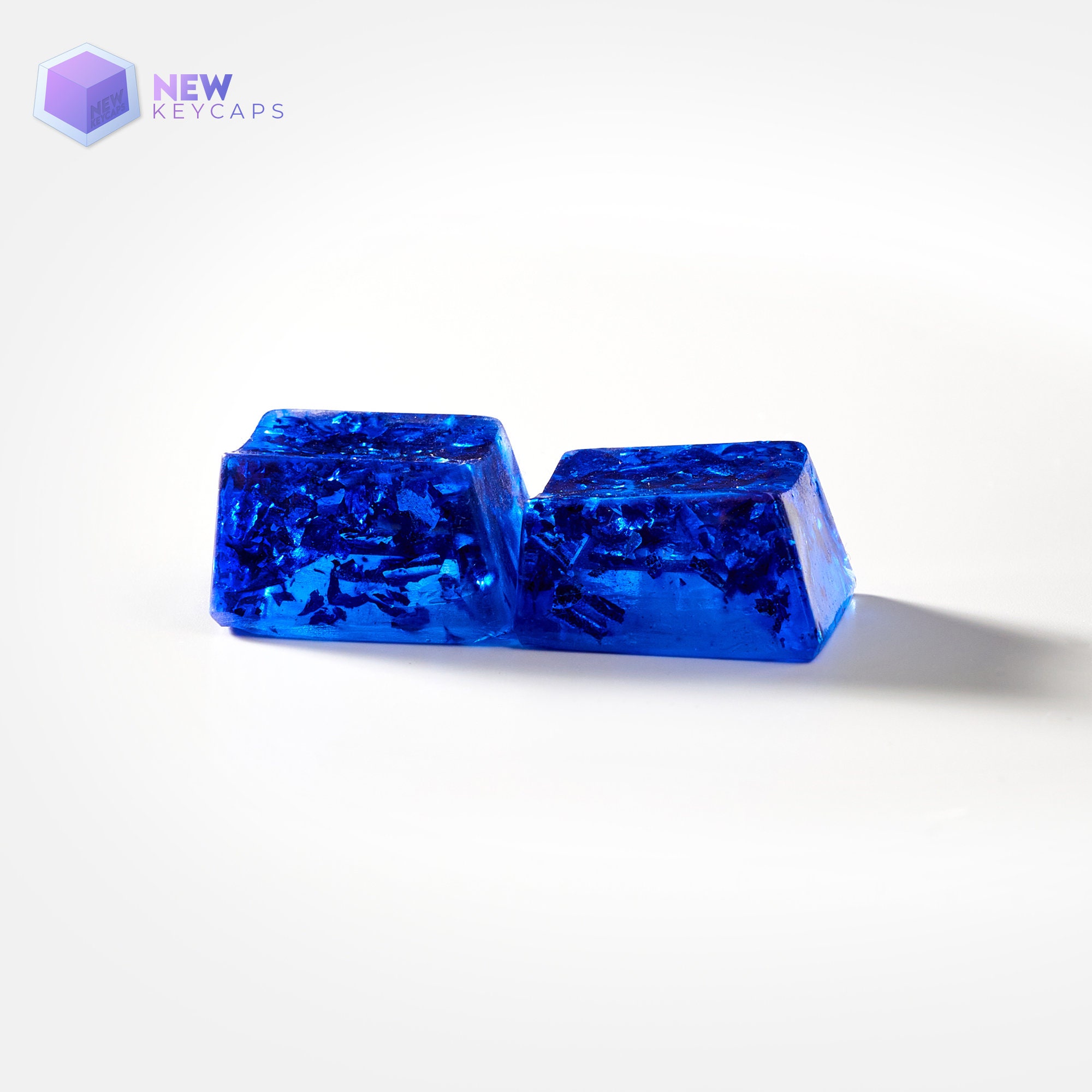 Artisan Keycap Deep Ocean Clear Blue Keycaps OEM Back Lit OEM Profile ...