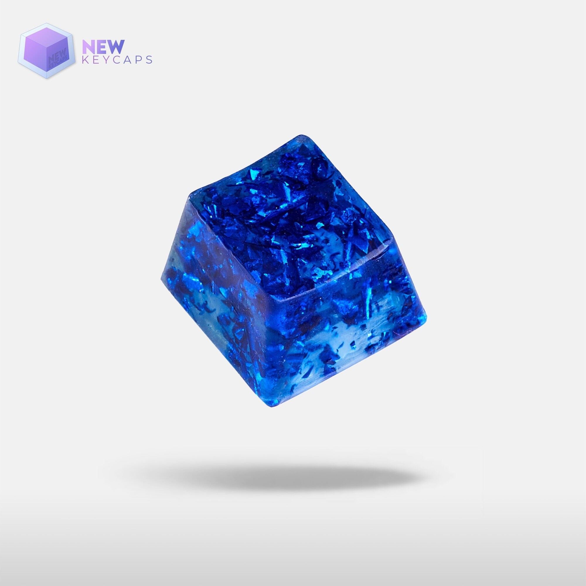 Artisan Keycap Deep Ocean Clear Blue Keycaps OEM Back Lit OEM Profile ...