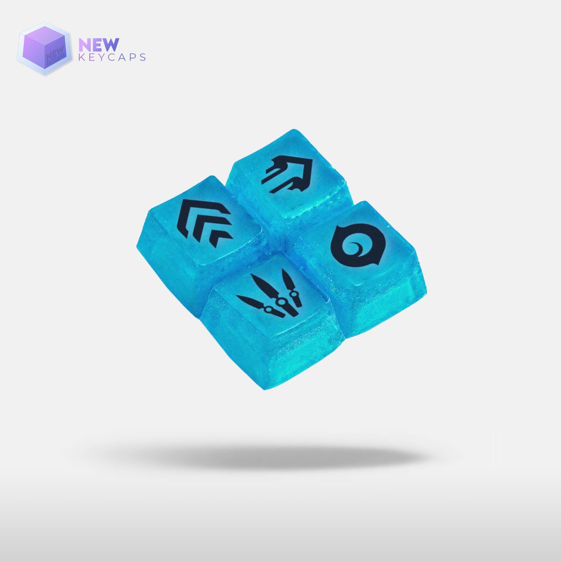 Artisan JETT Set Keycaps Valorant Keycaps Agent Abilities - Etsy