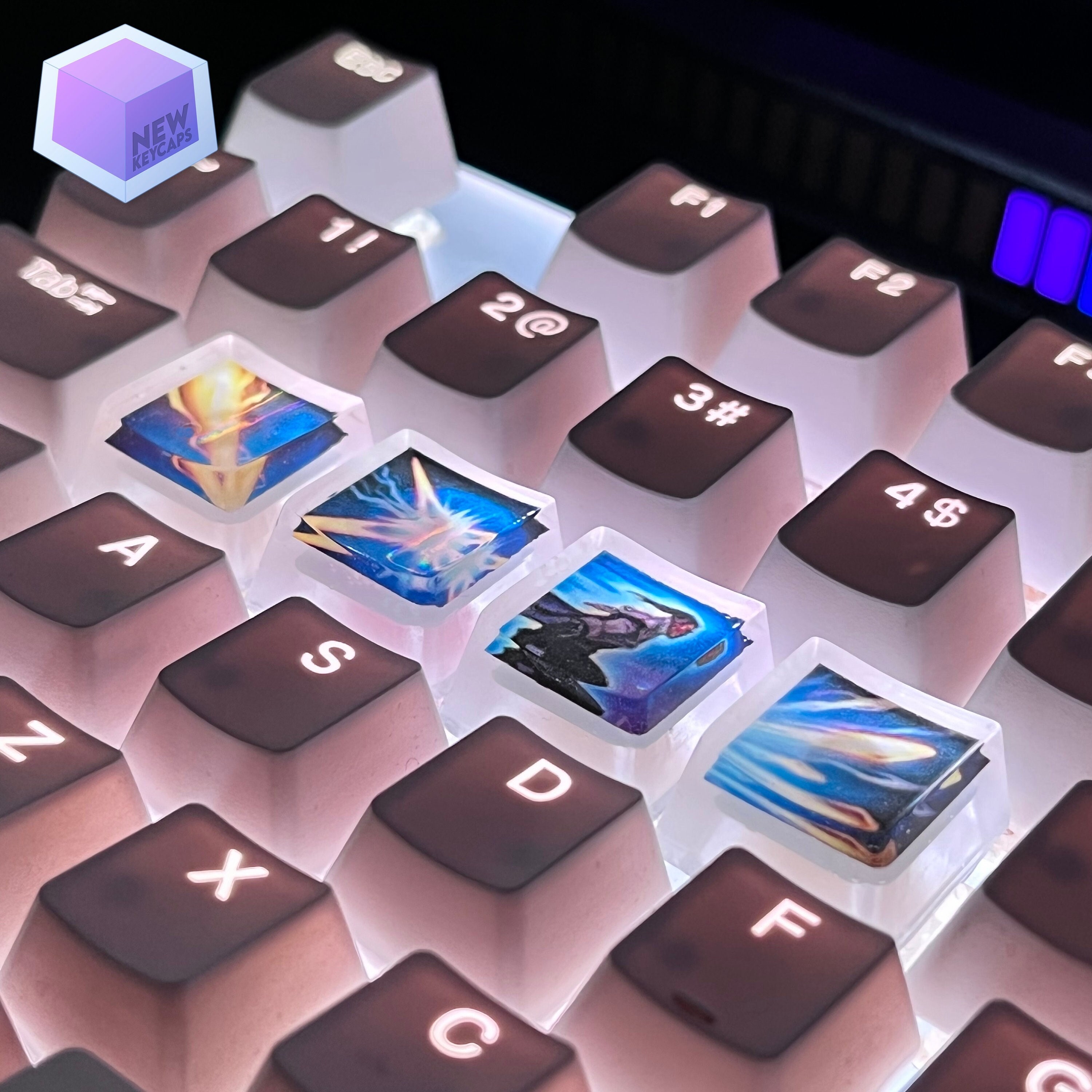 Artisan Lucian Set Keycaps - Lol Keycaps - Champion Abilities - OEM ...