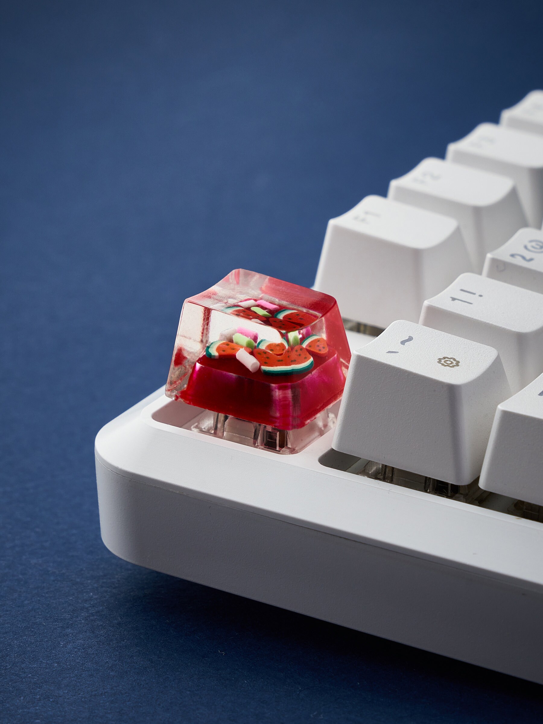 Artisan Keycap Watermelon Keycap Keycap Handmade OEM Back - Etsy