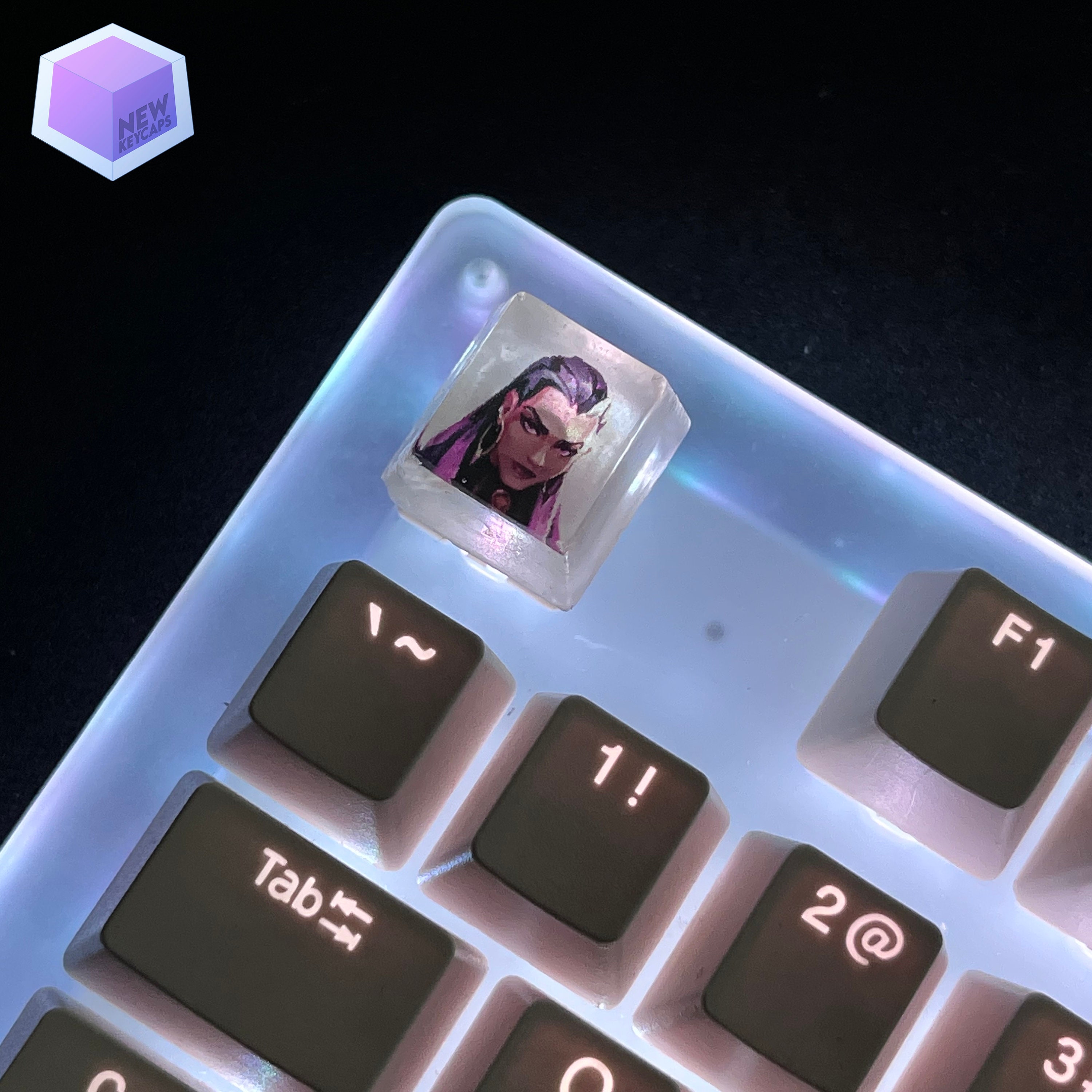 Artisan Reyna Set Keycaps Valorant Keycaps Agent Abilities | Etsy UK