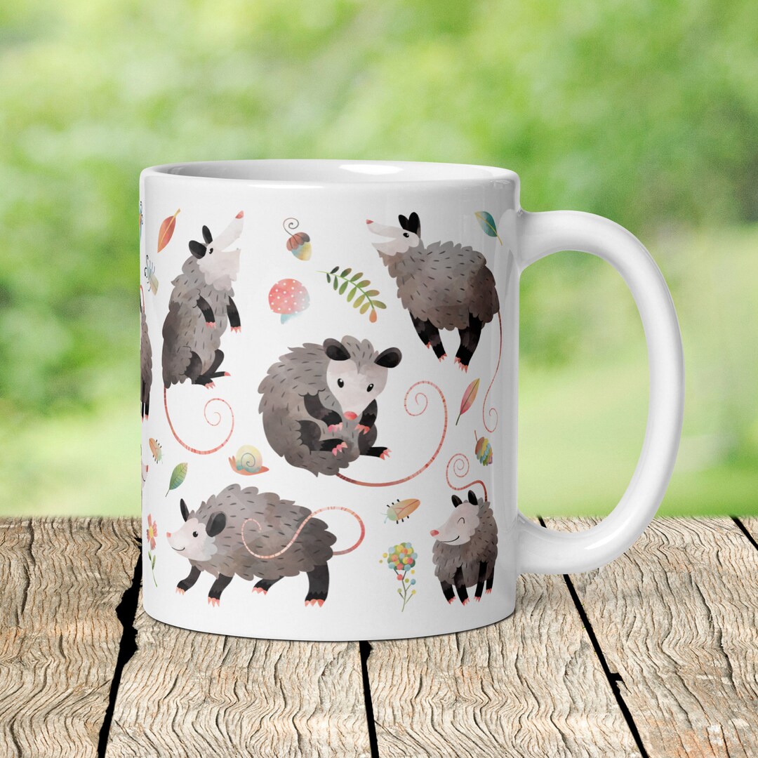 Possum Mug Cute Possum Mug Opossum Mug I Opossum Gift I - Etsy
