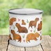 Capybara Enamel Mug: Capybara Lover Gift, Cappy Birthday Camping Cup - Etsy