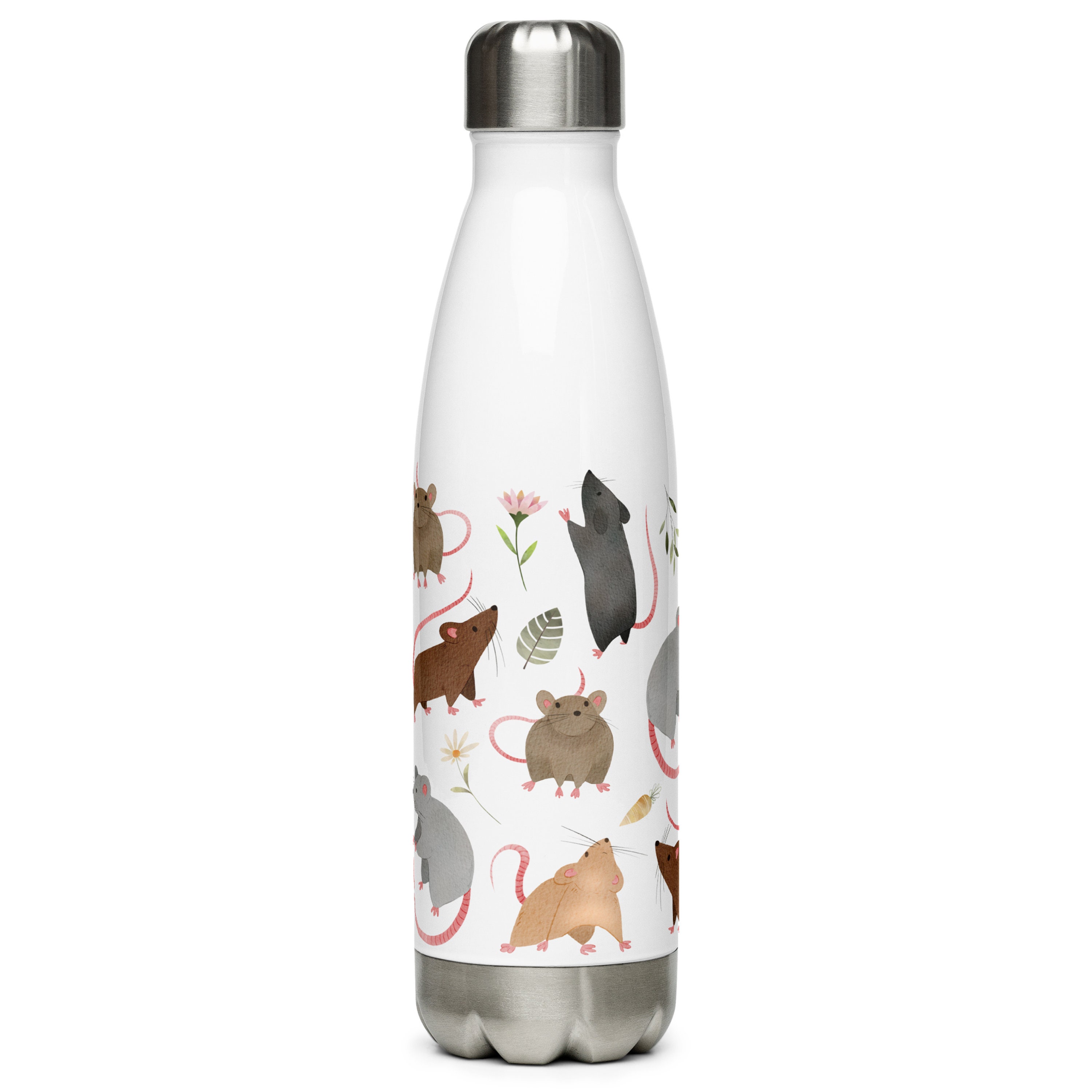 Cute Rats Water Bottle Rat Lover Gift Rat Waterbottle - Etsy UK