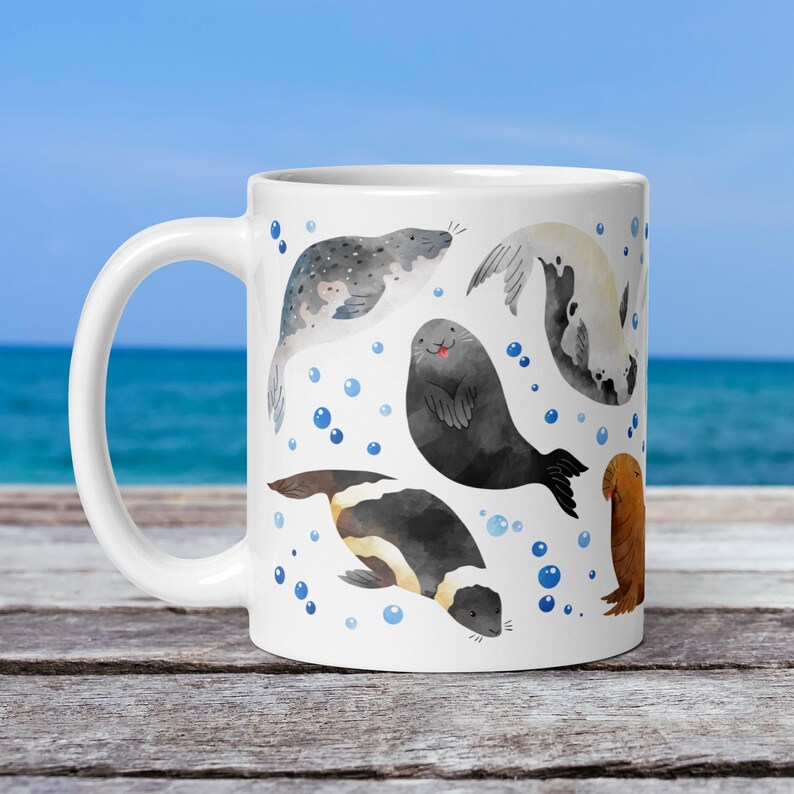 Seal Mug, Coffee Cup for Seal Lovers - Etsy