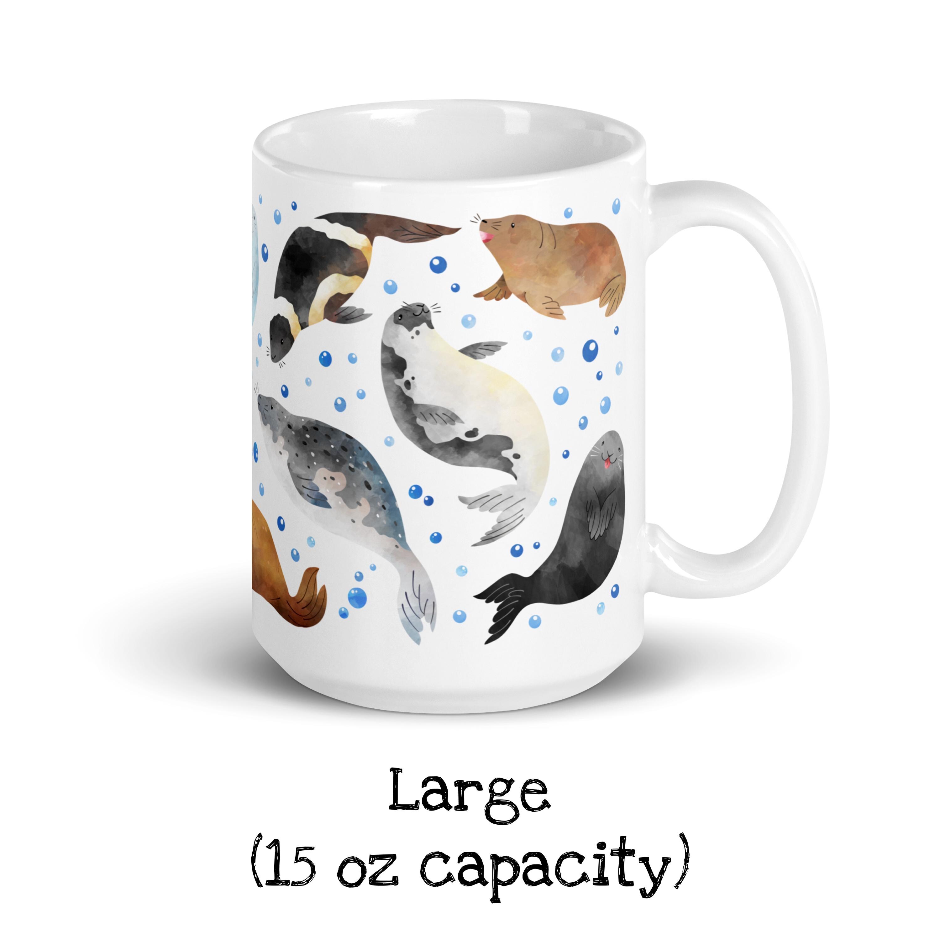 Seal Mug, Coffee Cup for Seal Lovers - Etsy