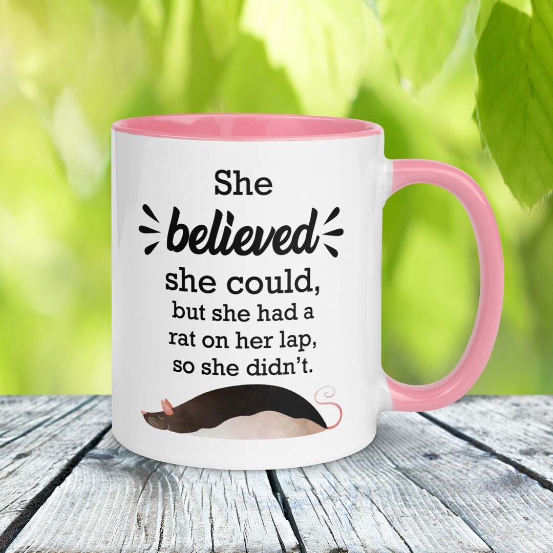 Rat Mug, Rat Lover Gift, Rat Coffee Cup, Rat Owner Gift, Pet Rats ...
